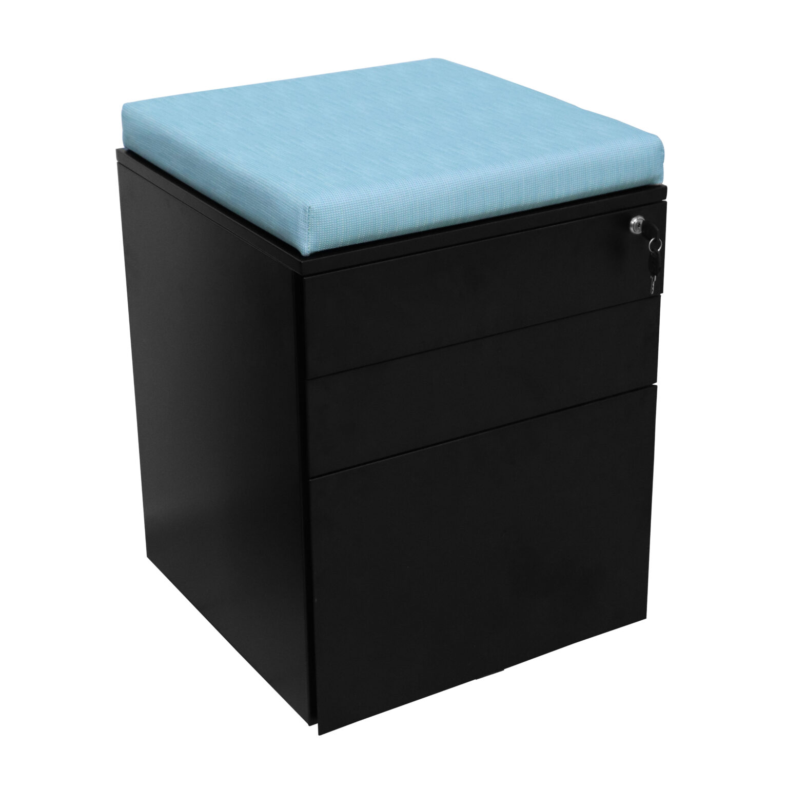 Steel Mobile Pedestal with Upholstered Seat Cushion - Xpert Office ...