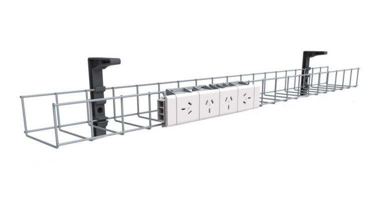 Single Tier Cable Basket Kits - Xpert Office Furniture