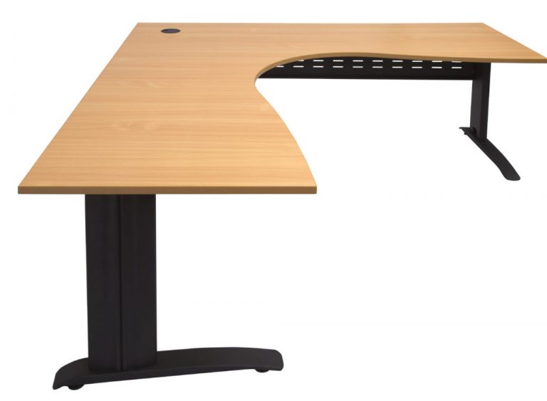 Steel Frame Corner Desk Office Package | Xpert Office Furniture