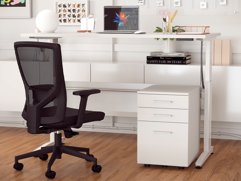 Aero Electric Height Adjustable Desk Home Office Package - Xpert Office ...