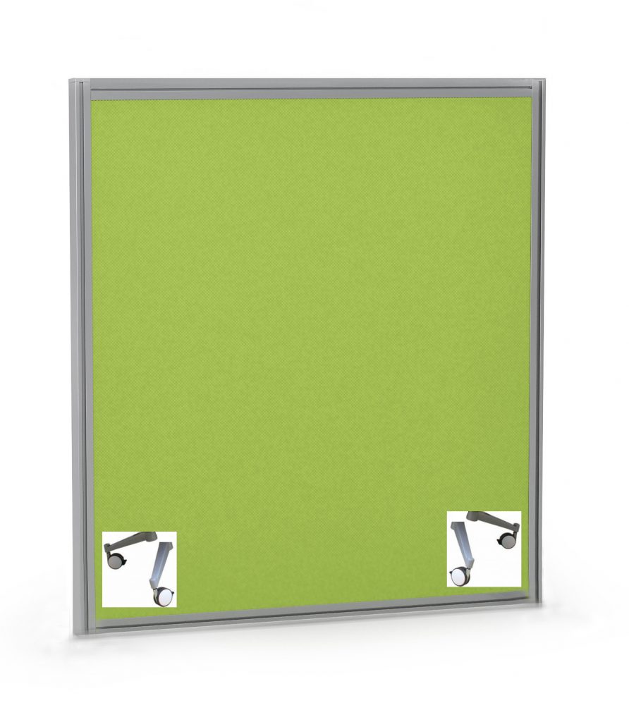 50mm Free Standing Split Screen - Xpert Office Furniture