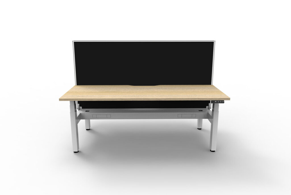 Boost Electric Height Adjustable Back-To-Back Workstations With Cable ...