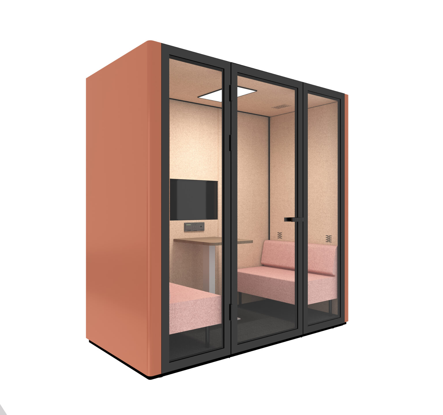 B.QUIET CUSTOM LARGE ACOUSTIC MEETING POD - Xpert Office Furniture