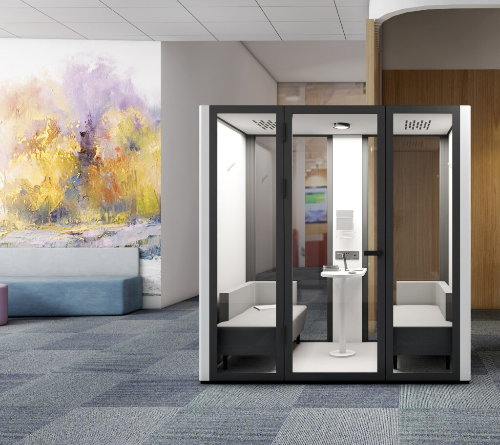 B.QUIET STANDARD ACOUSTIC MEETING POD - Xpert Office Furniture
