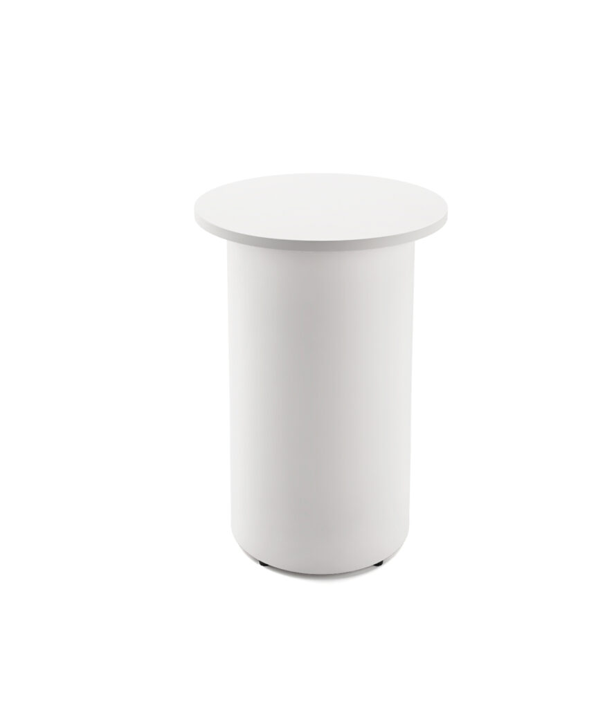 600mm Drum High Meeting Table - Xpert Office Furniture